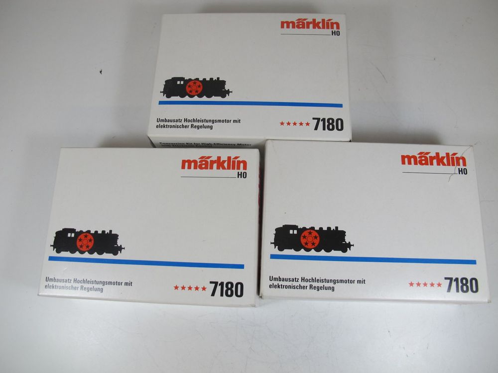 Märklin: 3 x 7180 Umbausatz Hochleistungsmotor | Kaufen auf Ricardo