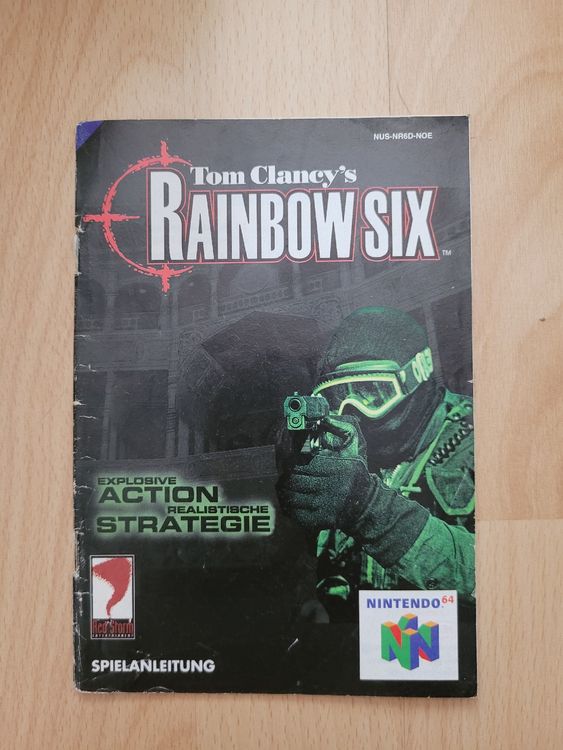 Rainbow Six Nintendo 64 Anleitung (Gebraucht) in Perlen für CHF 7 – mit ...