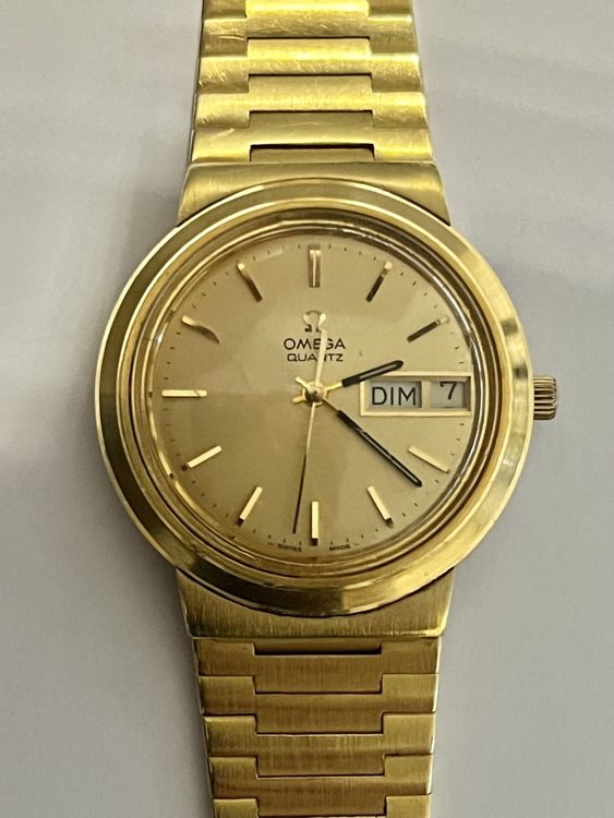 Omega Quartz Swiss Made vintage plaqué or (Defekt) in Chavornay für CHF ...