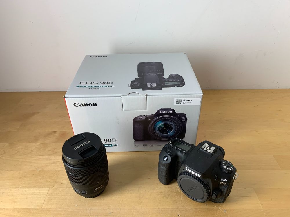 Canon EOS 90D 18-135mm Kit | Acheter sur Ricardo