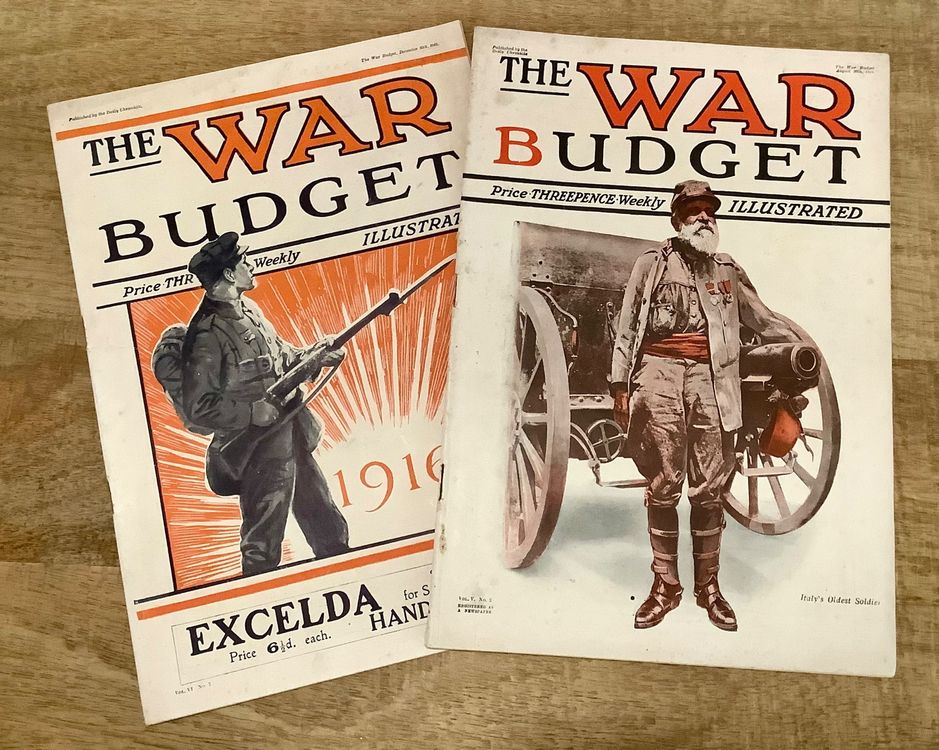 1915 - 2 Originale Kriegs Zeitschriften WW1 England englisch | Kaufen auf Ricardo