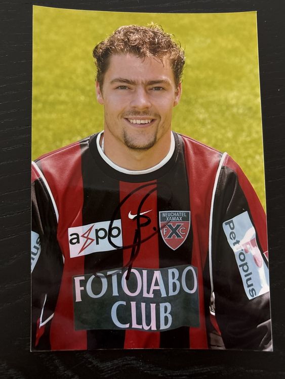Signiertes Pascal Oppliger Foto Fussball Xamax (Gebraucht) in Uetendorf ...