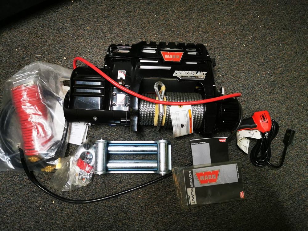 Seilwinde/ Kompressor Warn Powerplant Dual Force HD (Neu und ...