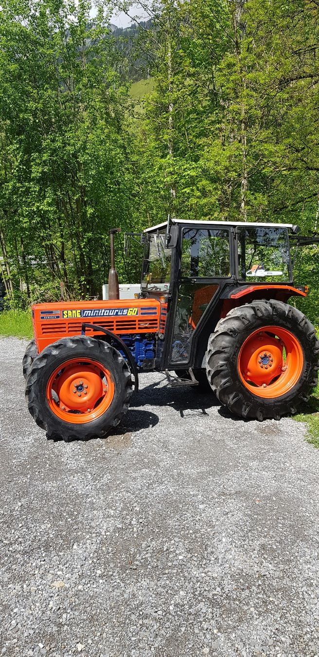 Traktor Same Minitaurus 60 Allrad Transporter Landmaschine (Gebraucht ...