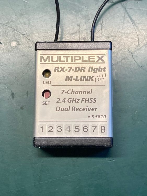 Receiver RX-7-light "M-Link", Multiplex # 55810 (Gebraucht) in Lausanne ...
