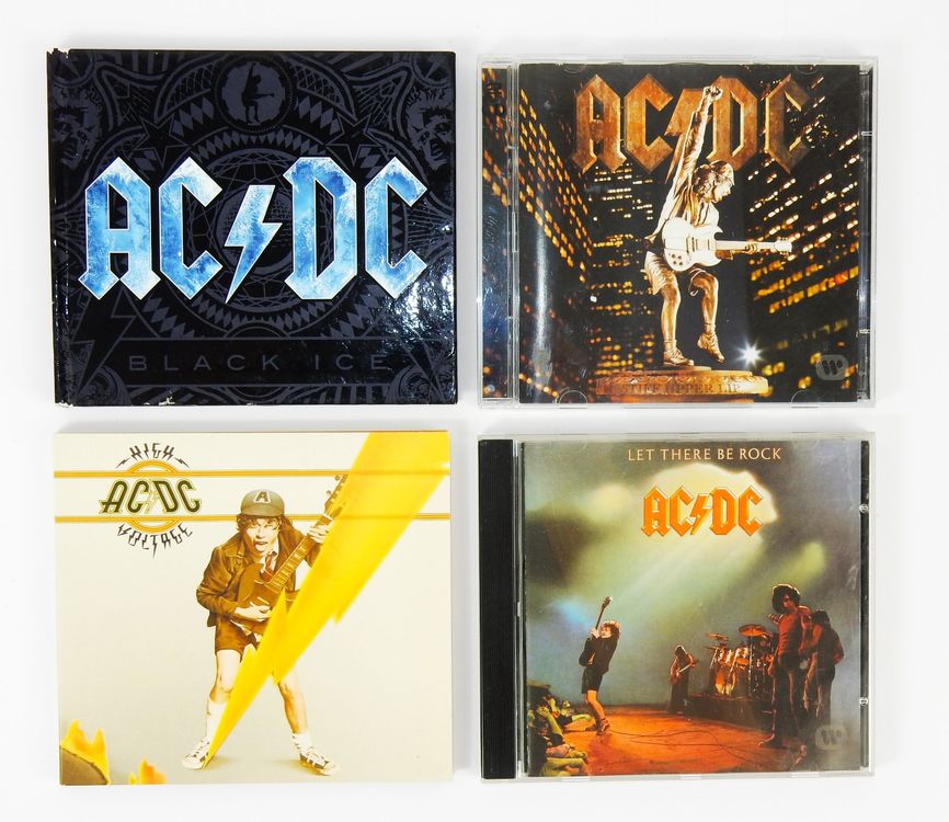 4 Cd's - AC / DC | Kaufen auf Ricardo