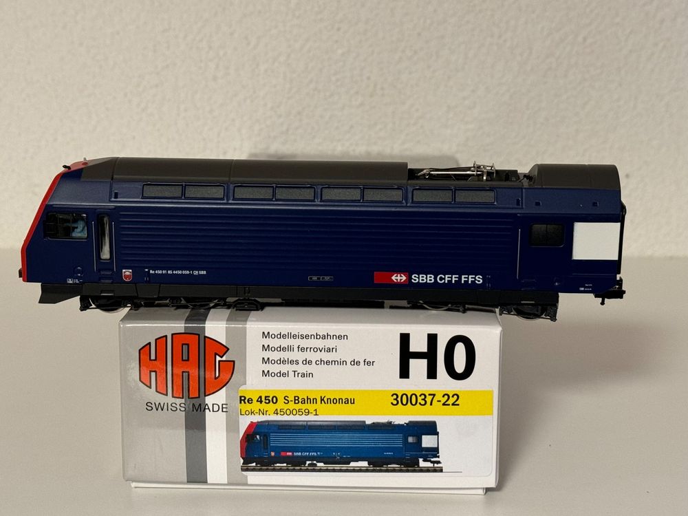 SBB HAG Re 450 059-1 Knonau S-Bahn Zürich ESU V5 SOUND (Neu (gemäss ...