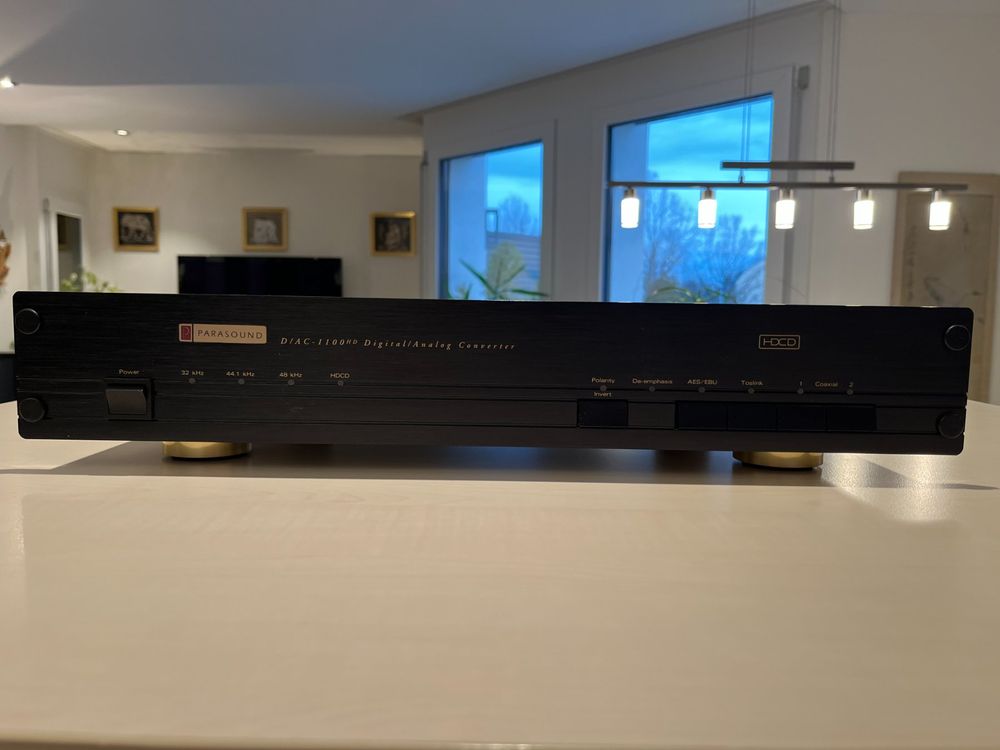 Parasound D/AC-1100 HD Digital to Analog Converter (Gebraucht) in Jona ...