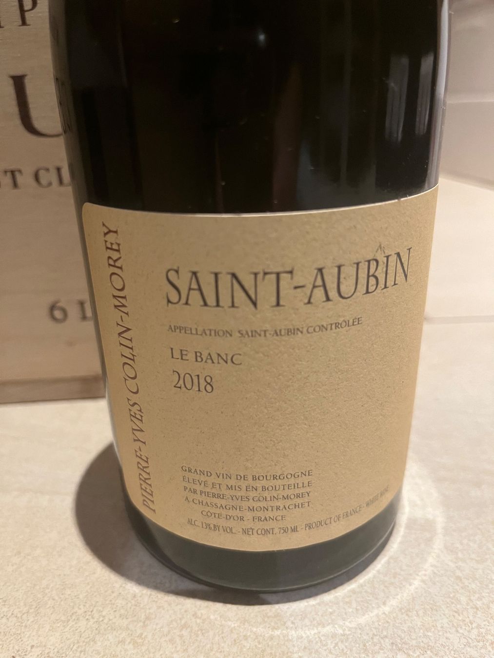 Pierre-Yves Colin-Morey, Saint-Aubin „Le Banc“ 2018 (Neu (gemäss ...