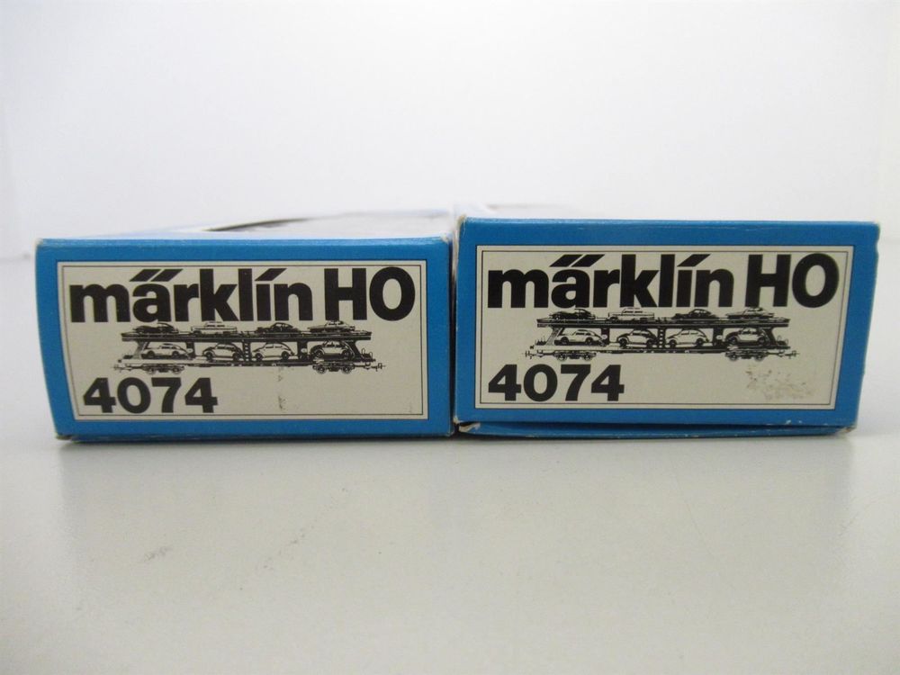 Märklin 2x 4074 DB Autotransportwagen AC (Gebraucht) in Basel für CHF ...