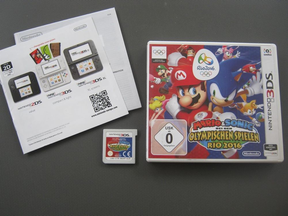 MARIO & SONIC RIO 2016 für 3DS (Gebraucht) in St.Gallen für CHF 19.9 ...