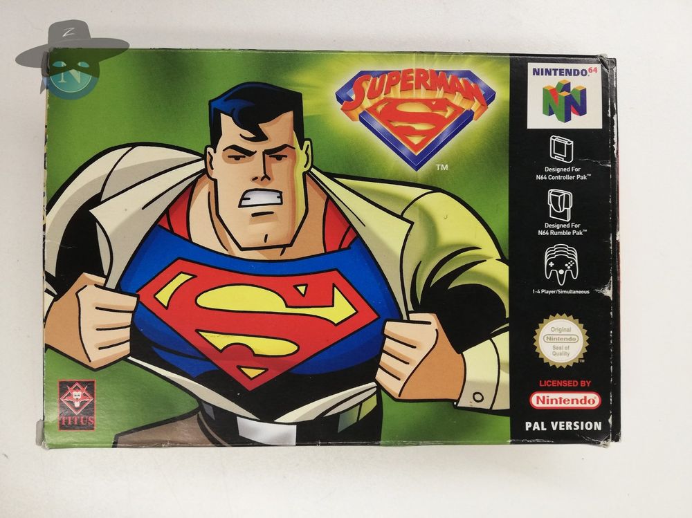 Superman / Nintendo 64 - N64 (Gebraucht) in St. Gallen für CHF 139.9 ...