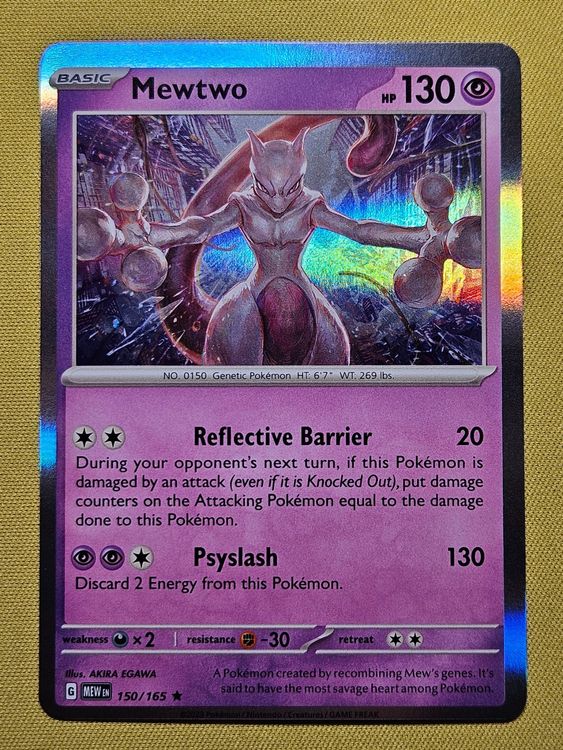 151 - Mewtwo 150/165 EN (Gebraucht) in Bellinzona für CHF 1 – mit ...
