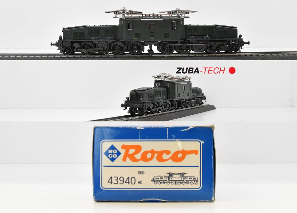 Roco 43940 E-Lok Be 6/8 II Krokodil SBB H0 WS Analog OVP (Gebraucht) in St. Gallen für CHF 90 ...
