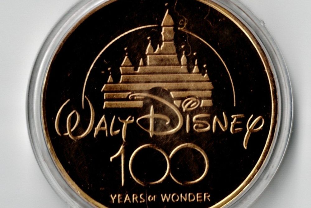 Mickey Mouse and Donald Duck_Donald Duck_Gedenkmedaille (Neu (gemäss ...