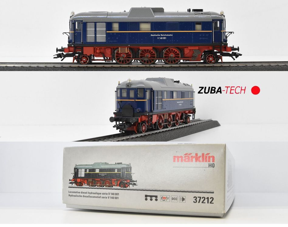 Märklin 37212 Diesellok V 140 DRG H0 WS Digital mit OVP (Gebraucht) in ...