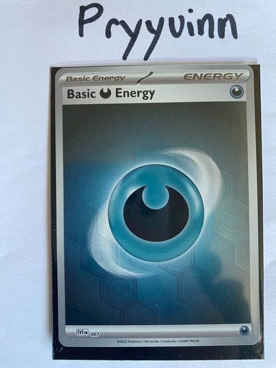 Basic Darkness Energy HOLO Sword and Shield SVE 007 | Kaufen auf Ricardo