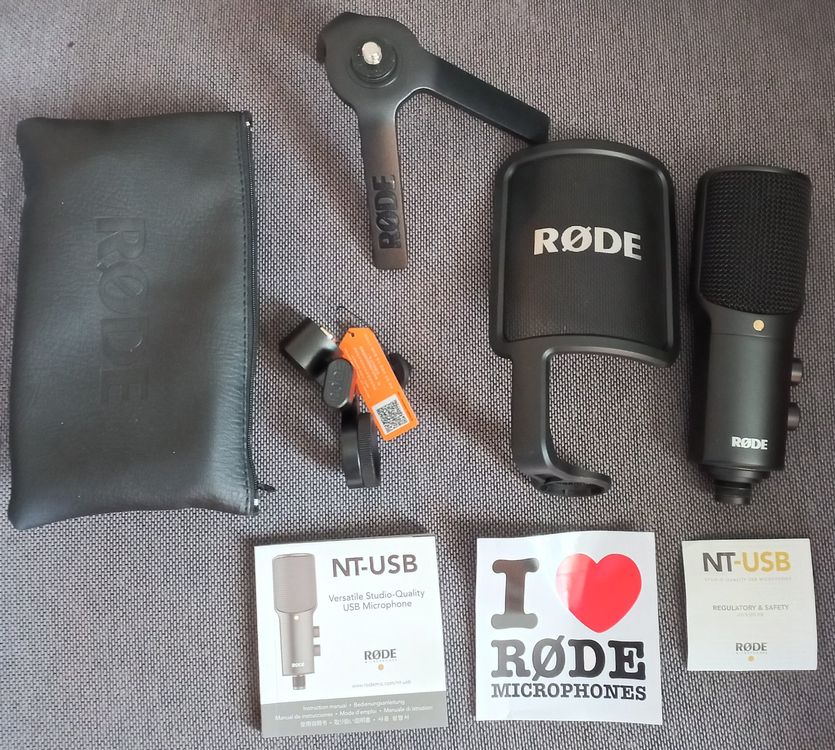 Røde NT-USB Professional USB Microphone, Mikrofon, Rode (Gebraucht) in ...