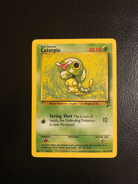 Base Set 2 Caterpie 68/130 Ab 1 (Gebraucht) in Paradiso für CHF 2 – mit ...