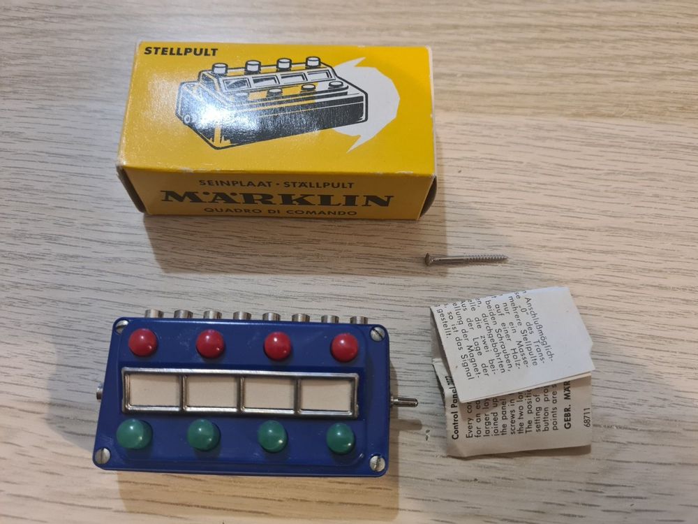Märklin Stellpult 7072 H0 OVP NEU (3) | Kaufen auf Ricardo