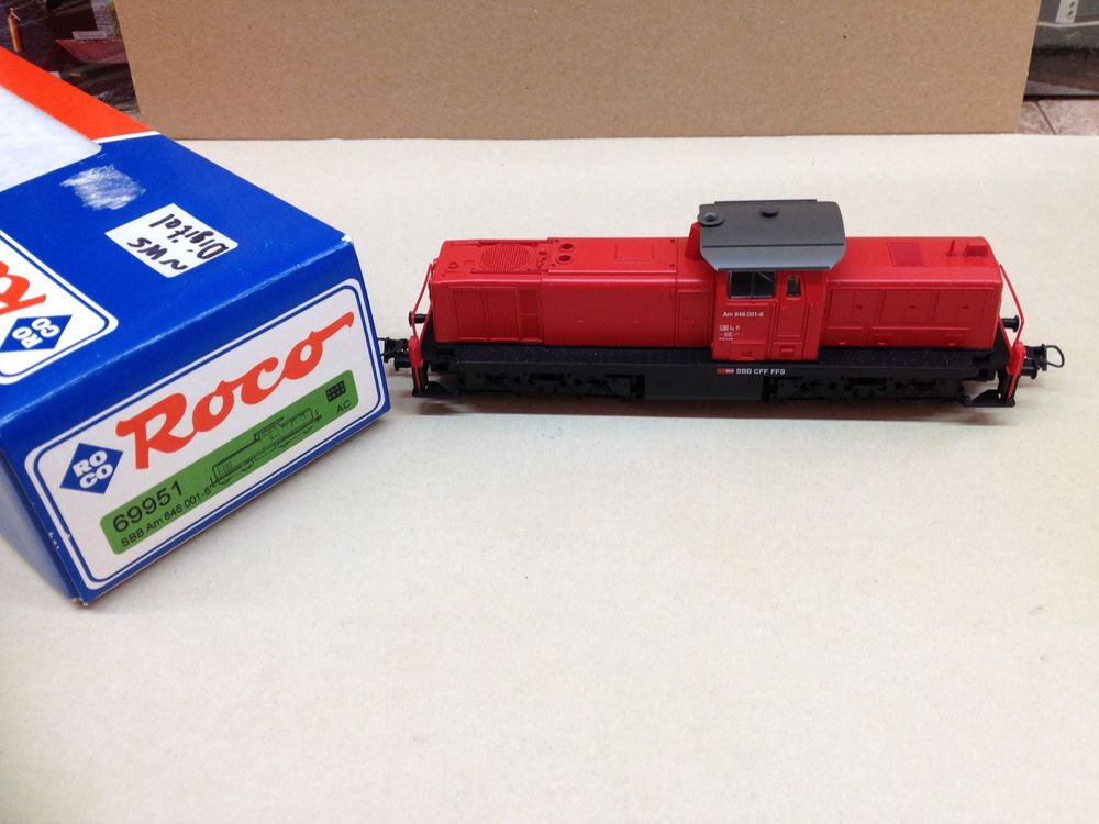 Roco 69951 Diesellok Am 846 001-6 der SBB, H0 WS Digital (Gebraucht) in ...