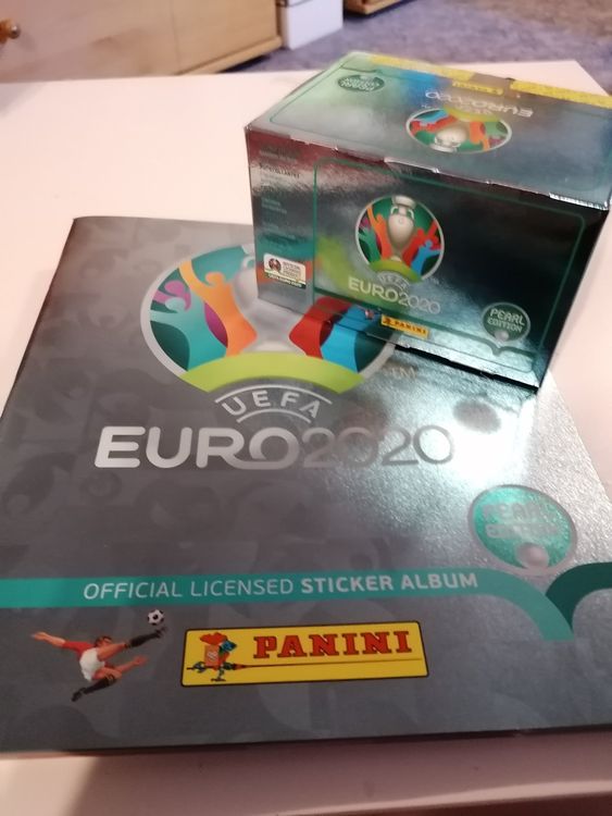 Panini EM 2020 Leeres Sammelheft, Box, und Coca Cola Set (Gebraucht) in ...