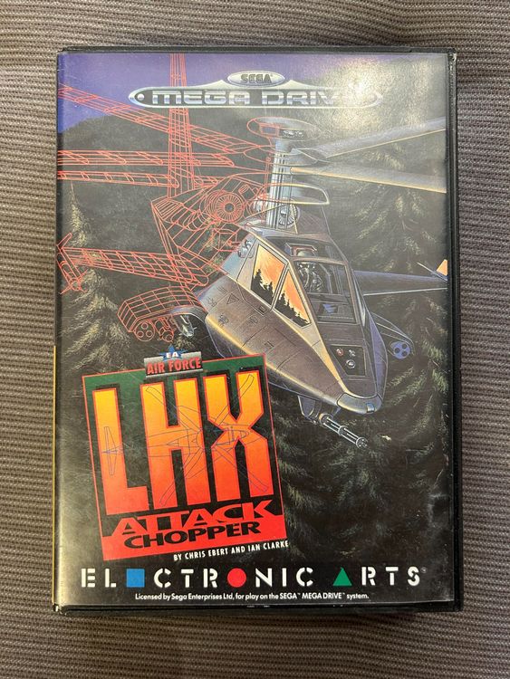 LHX Attack Chopper Sega Mega Drive ^__^ (Gebraucht) in für CHF 14 – mit ...