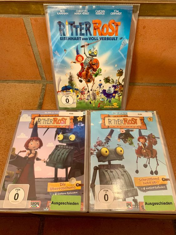 Ritter Rost “Voll verbeult” • Kinofilm + Seriefolgen auf DVD (Gebraucht ...