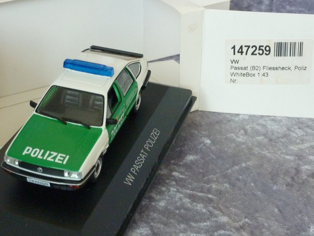 VW Passat B2 Polizei 1:43 (Neu (gemäss Beschreibung)) in Dürrenäsch für CHF 29 – mit Lieferung ...