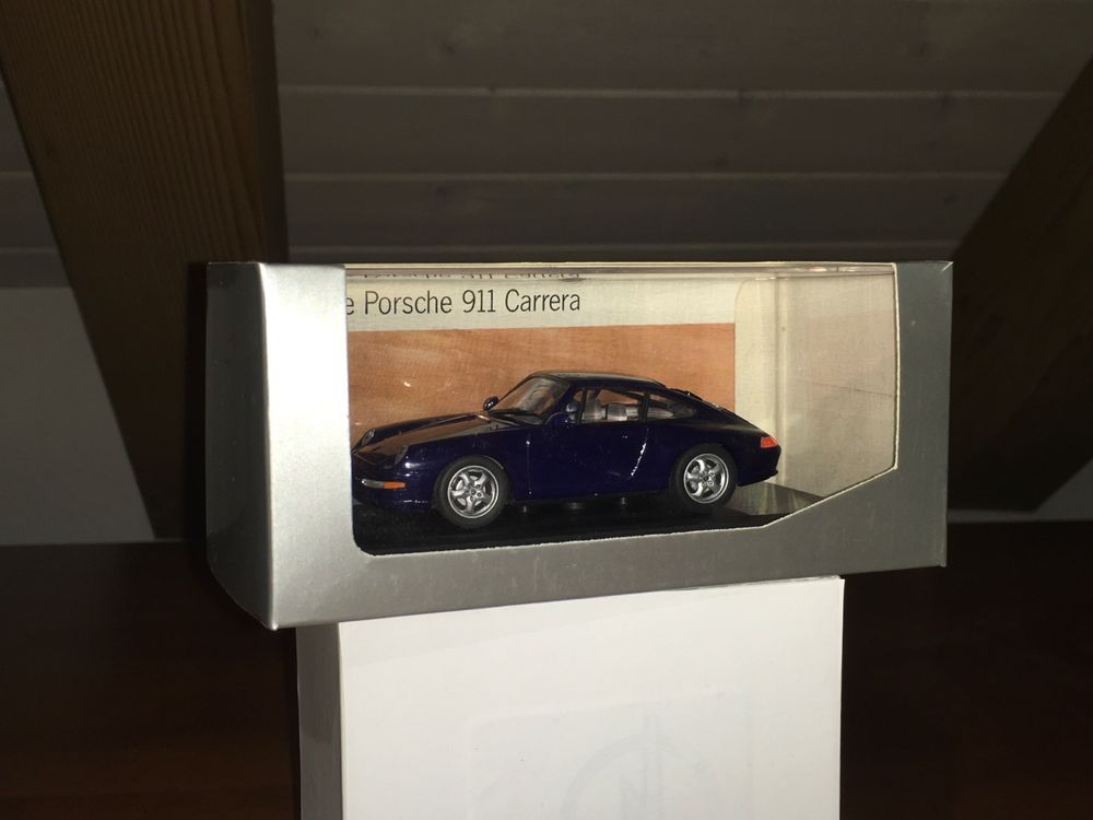 Porsche 911 (Typ 993) Carrera 1/43 Porsche Factory Box (Neu und ...