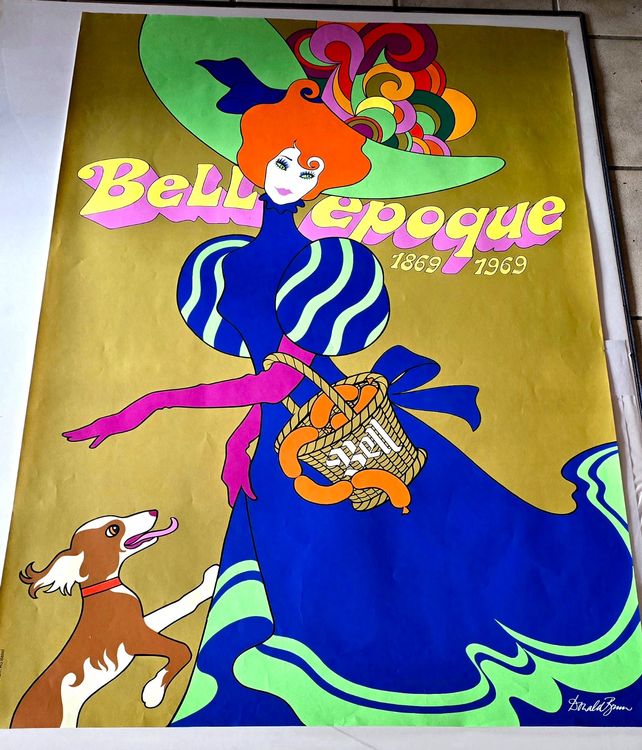 Original-Plakat *Bell epoque* von Brun Donald, 1969 (Gebraucht) in ...