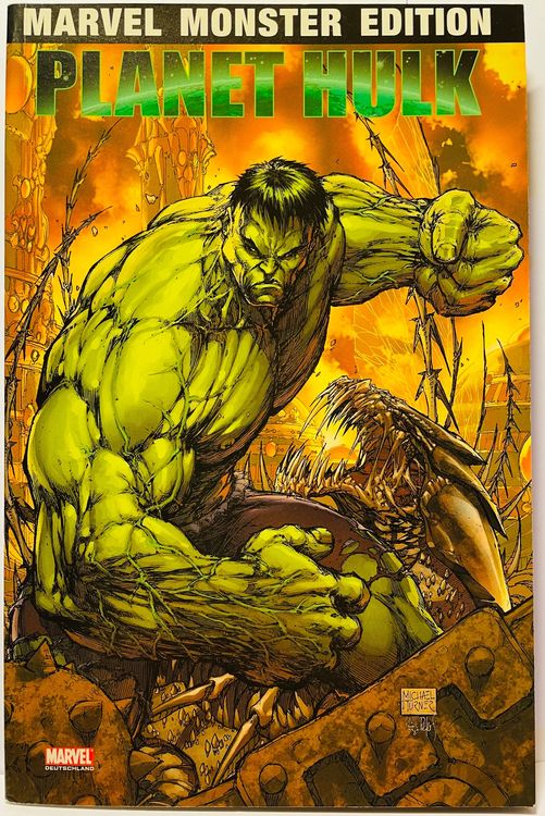MARVEL MONSTER EDITION #22 - PLANET HULK -MARVEL DEUTSCHLAND (Neu ...