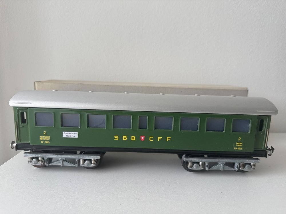 Buco - 29 cm langer Personenwagen, SBB-CFF, 8625, Sp 0, OVP (Gebraucht) in Winterthur für CHF 59 ...