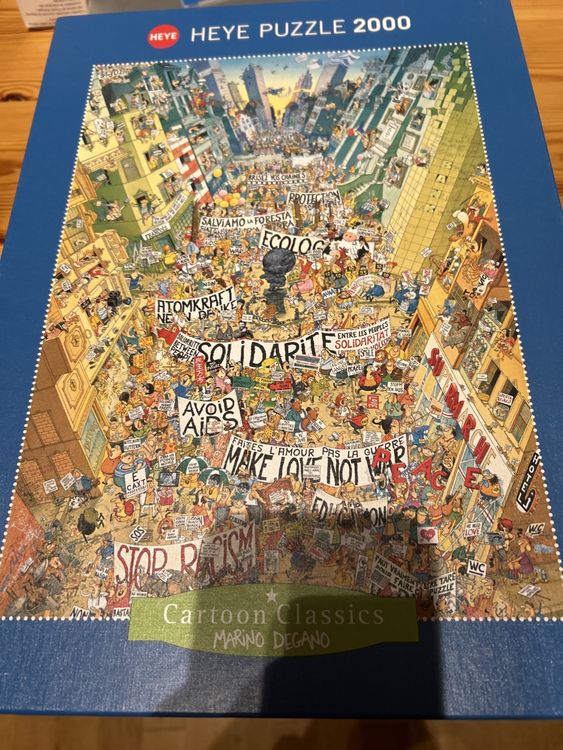 Puzzle Cartons 2000 Teile | Kaufen auf Ricardo