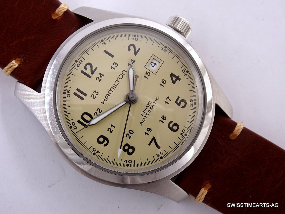 HAMILTON KHAKI 24H AUTOMATIK H705450 PILOT HERRENUHR (Gebraucht) in ...
