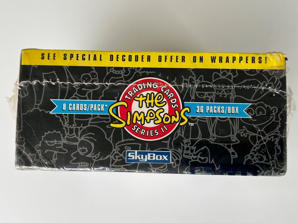 Simpsons Skybox Trading Cards Box Serie 2 NEU/OVP (Neu und ...