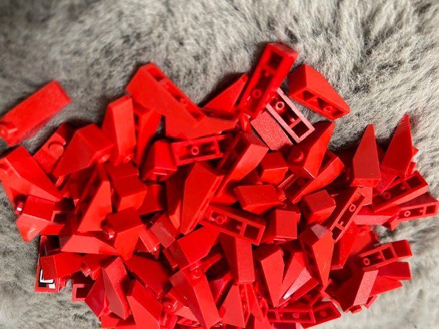LEGO 100x Dach-/Schrägstein 3x1 33° (4286) (Gebraucht) in Müntschemier ...