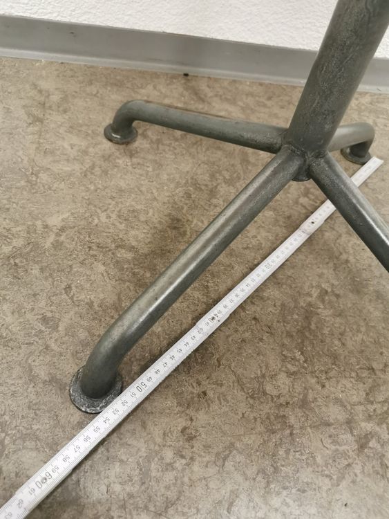 Stahlrohr Tisch Industrial Design Sissach rund 60cm | Kaufen auf Ricardo