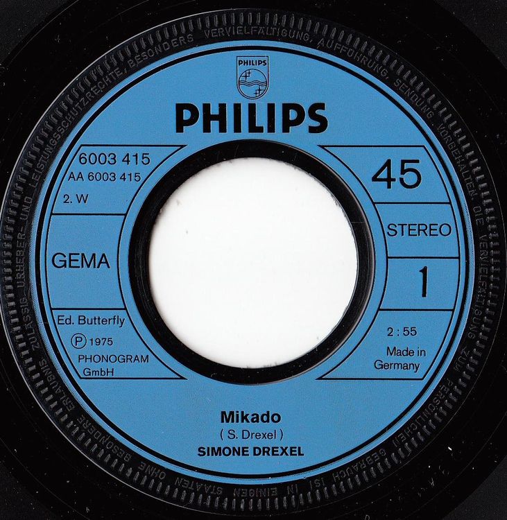 Simone Drexel Single Eurovision-Teilnehmer von 1975 | Kaufen auf Ricardo