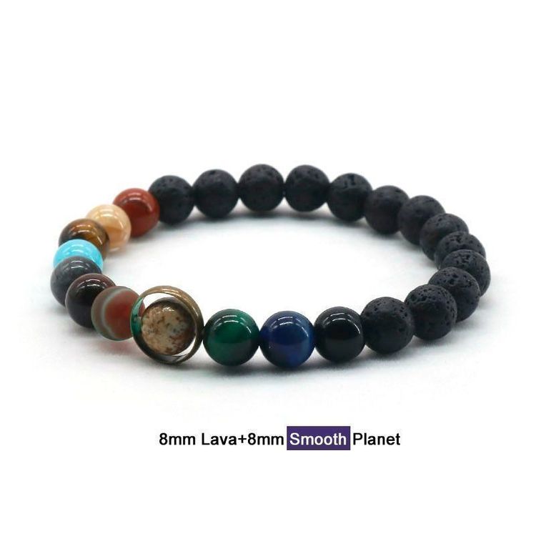 Solar System Planeten Armband aus Stein | Kaufen auf Ricardo