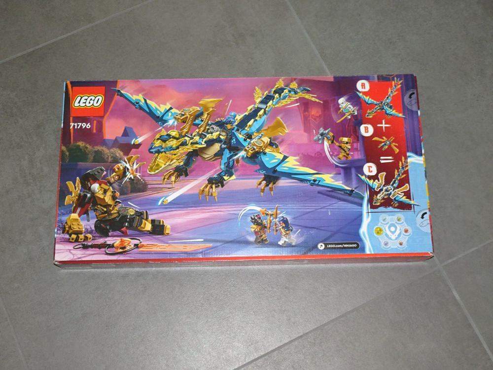 LEGO Ninjago 71796, Kaiserliches Mech-Duell Elementardrachen | Kaufen auf Ricardo