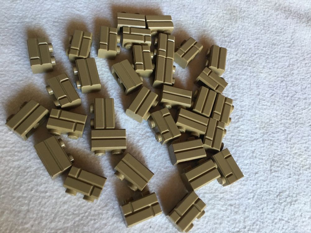 LEGO - 34 Beige Ziegel Steine | Kaufen auf Ricardo