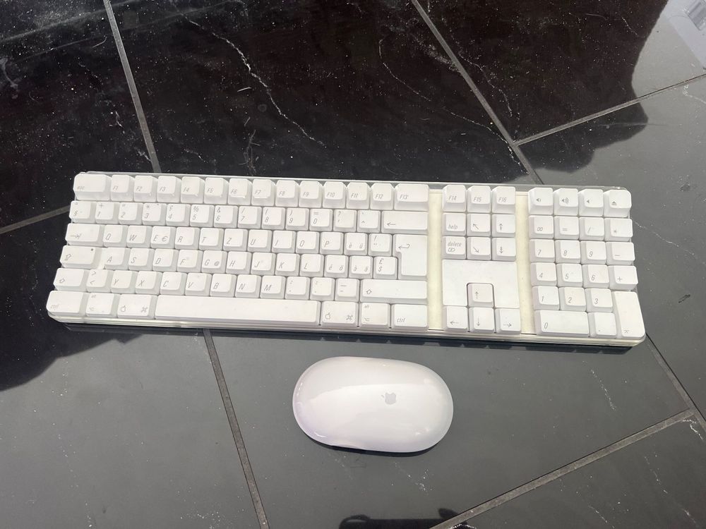 Apple Magic Keyboard SG A1016 & Mouse A1015 Set - gebraucht (Gebraucht ...