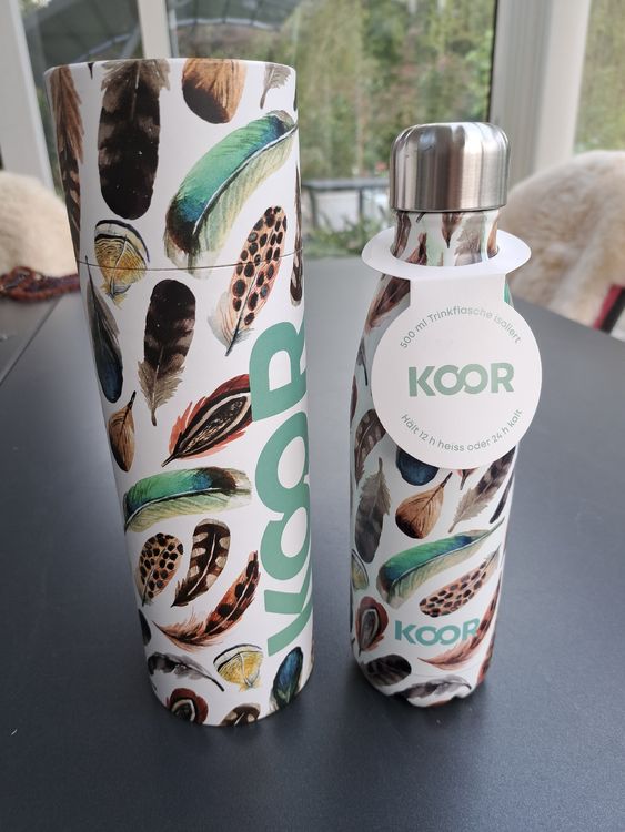 neue KOOR Trinkflasche, Thermosflasche 500 ml | Kaufen auf Ricardo