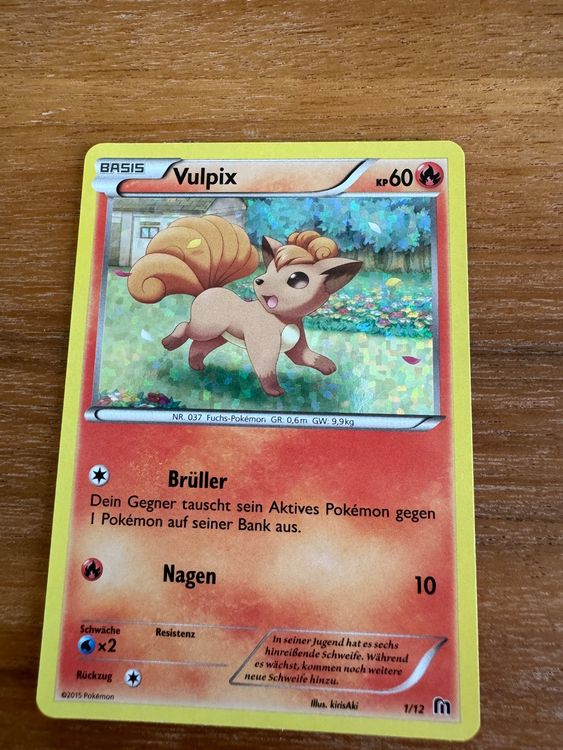 Pokémon Vulpix (2015) Holo (Neu (gemäss Beschreibung)) in Zug für CHF 1 ...