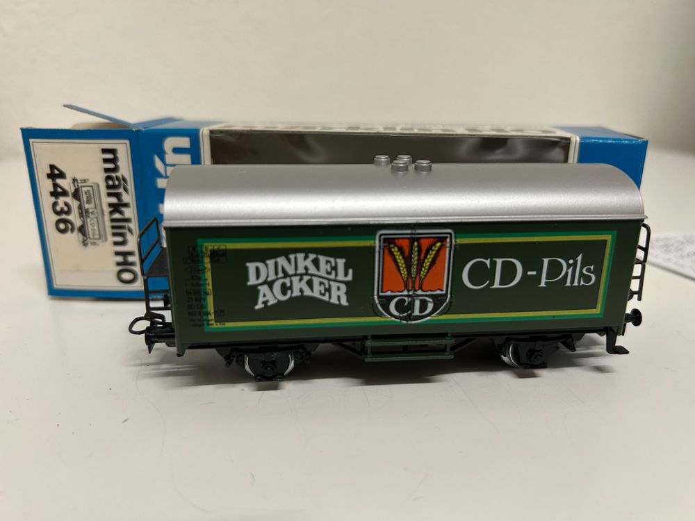 Märklin 4436 Kühlwagen / Bierwagen "Dinkelacker CD Pils" (Neu und ...