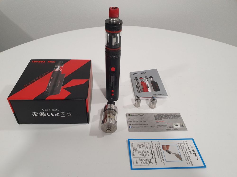 E-Zigarette Kangertech TOP BOX MINI 1 Woche benutzt fast neu (Gebraucht ...