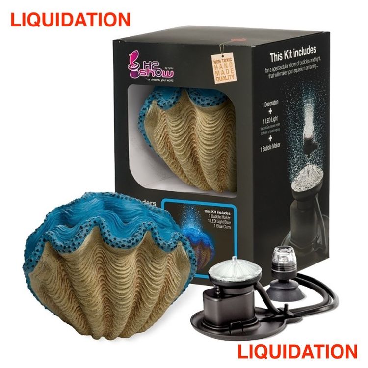 Aérateur/bulleur pour aquarium avec LED - Blue Clam | Kaufen auf Ricardo