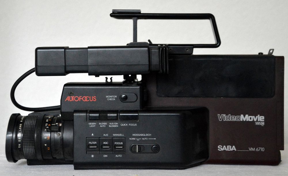Camcorder Saba Video Movie VM 6710 VHS-C caméscope (Gebraucht) in ...