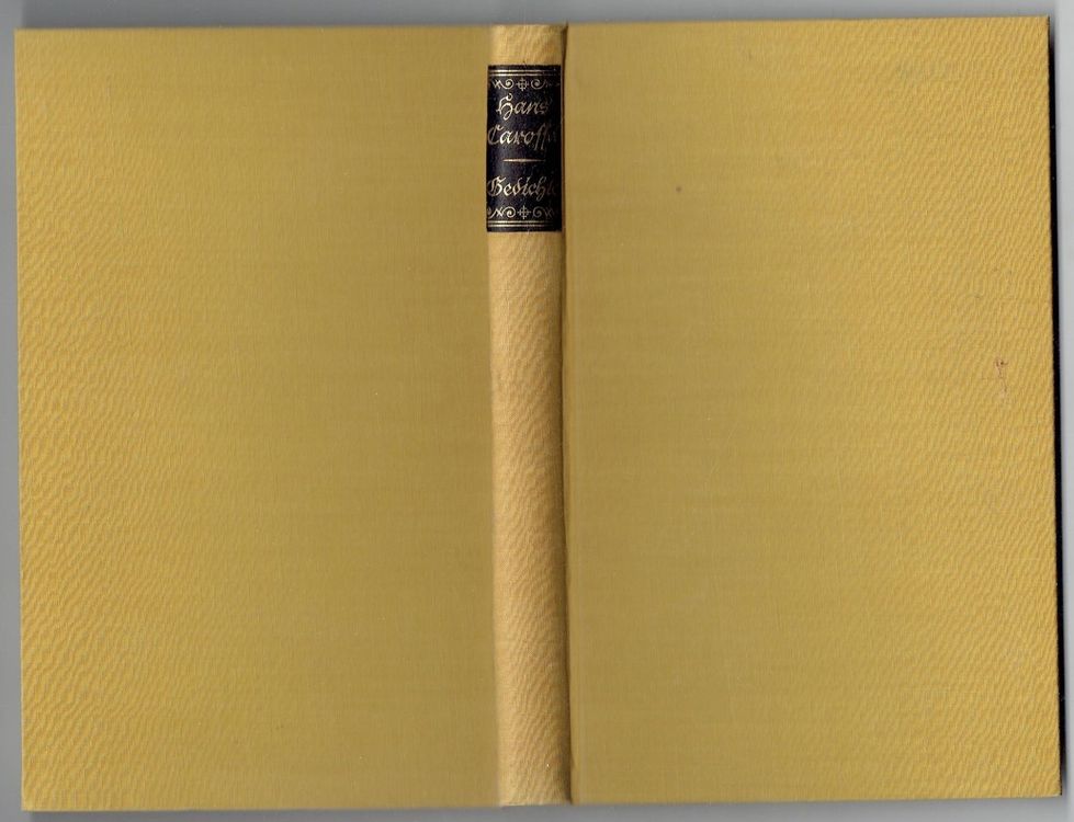 Hans Carossa Gedichte 1929 (Gebraucht) in Flims - Dorf für CHF 12.9 ...